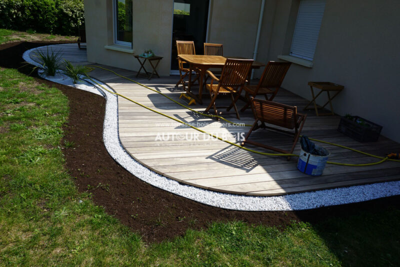 Terrasses bois sur-mesure réalisées par Autour du bois